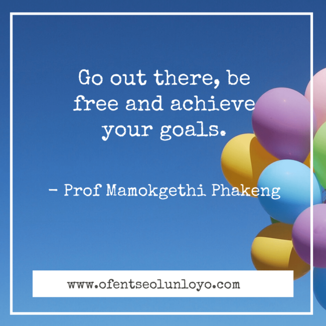 50 Encouraging Quotes From Prof Kgethi Phakeng – Ofentse Rapakgadi
